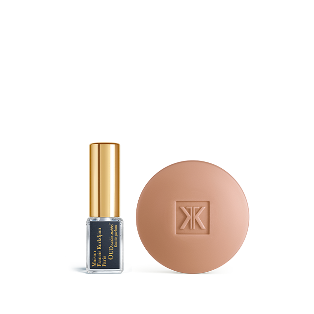 OUD satin mood ⋅ Eau de parfum 5ml and Scented soap 50g Duo ⋅ ⋅ Maison ...