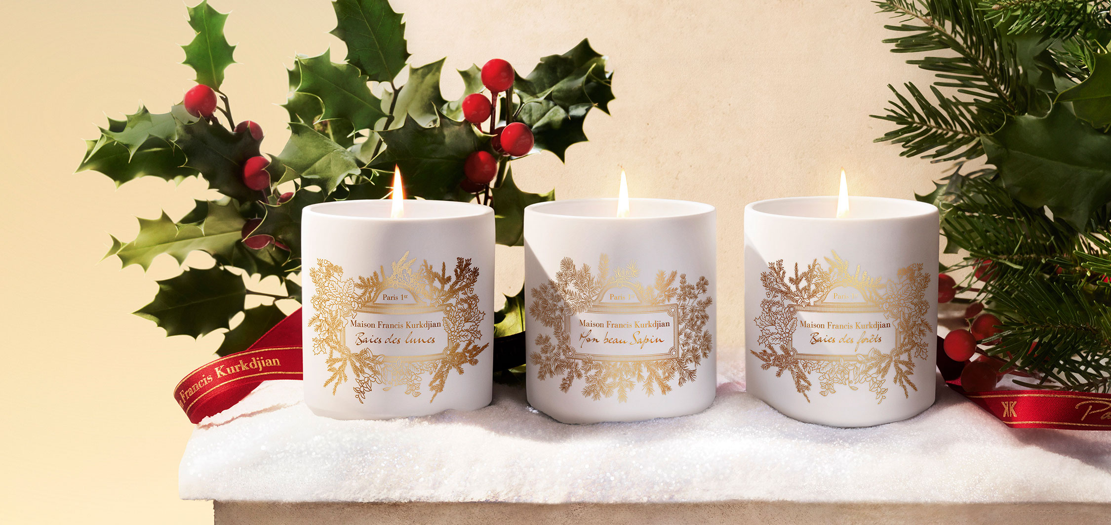 French luxury scented candles - Maison Francis Kurkdjian